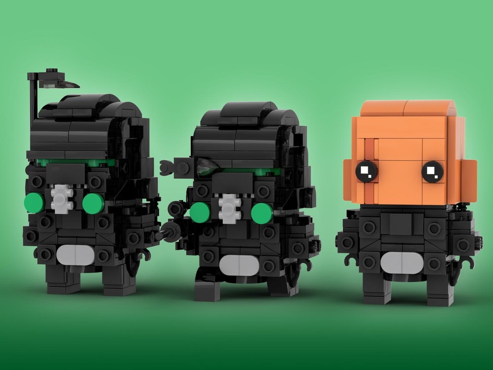 LEGO MOC-143953 Crosshair Brickheadz LEGO MOC - Star War s: The Bad ...