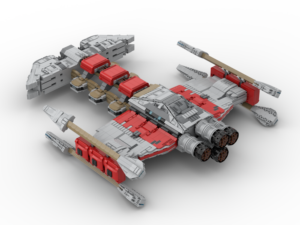 LEGO MOC Terran Battlecruiser by magurean.paul | Rebrickable - Build ...