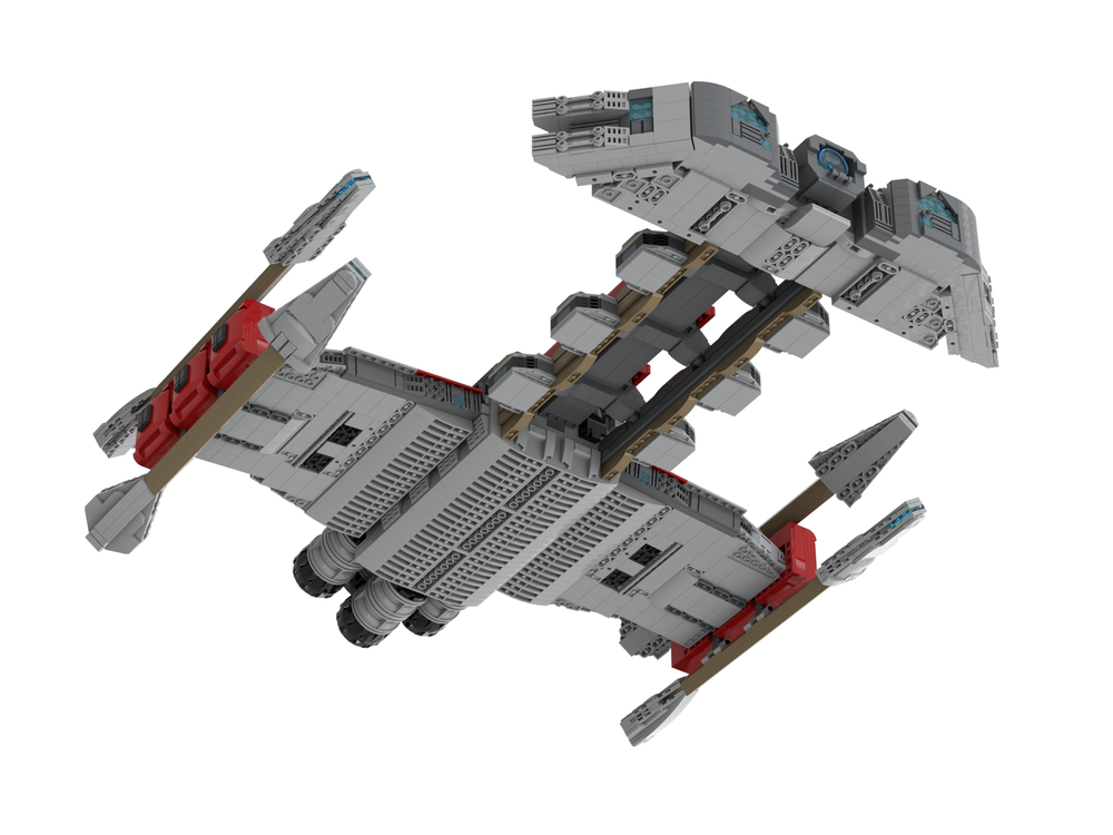 LEGO MOC Terran Battlecruiser by magurean.paul | Rebrickable - Build ...
