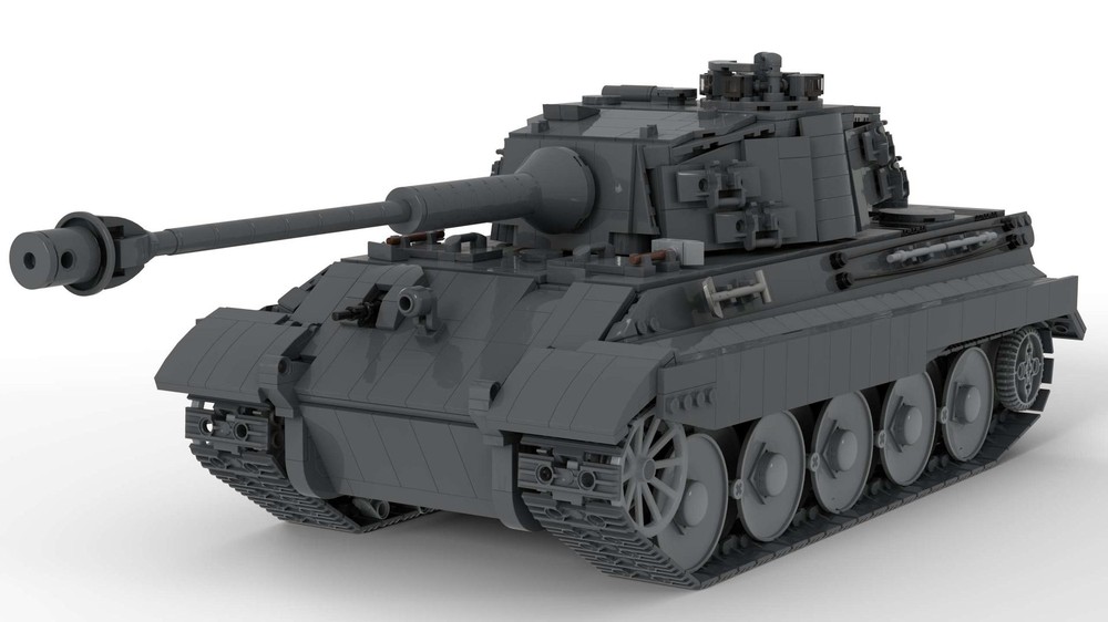 LEGO MOC WW2 Tank - Tiger II - "Kingtiger" (Sd.Kfz. 182) by Gautsch ...