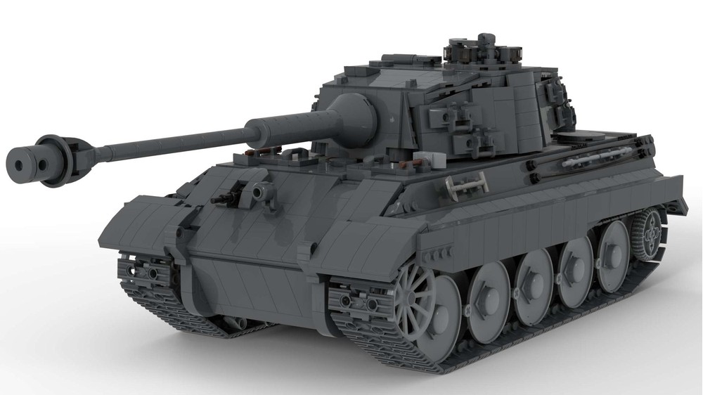 LEGO MOC WW2 Tank - Tiger II - "Kingtiger" (Sd.Kfz. 182) by Gautsch ...
