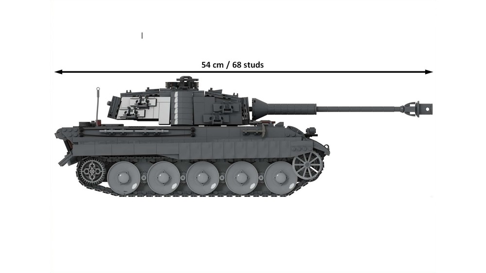Lego Moc Ww2 Tank Tiger Ii Kingtiger Sdkfz 182 By Gautsch
