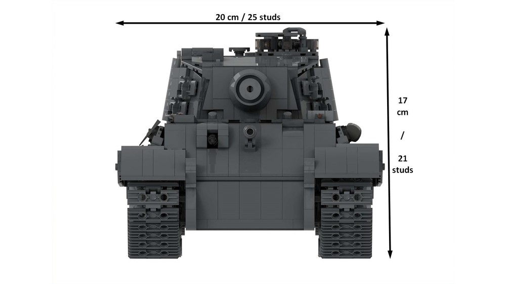 LEGO MOC WW2 Tank - Tiger II - "Kingtiger" (Sd.Kfz. 182) by Gautsch ...