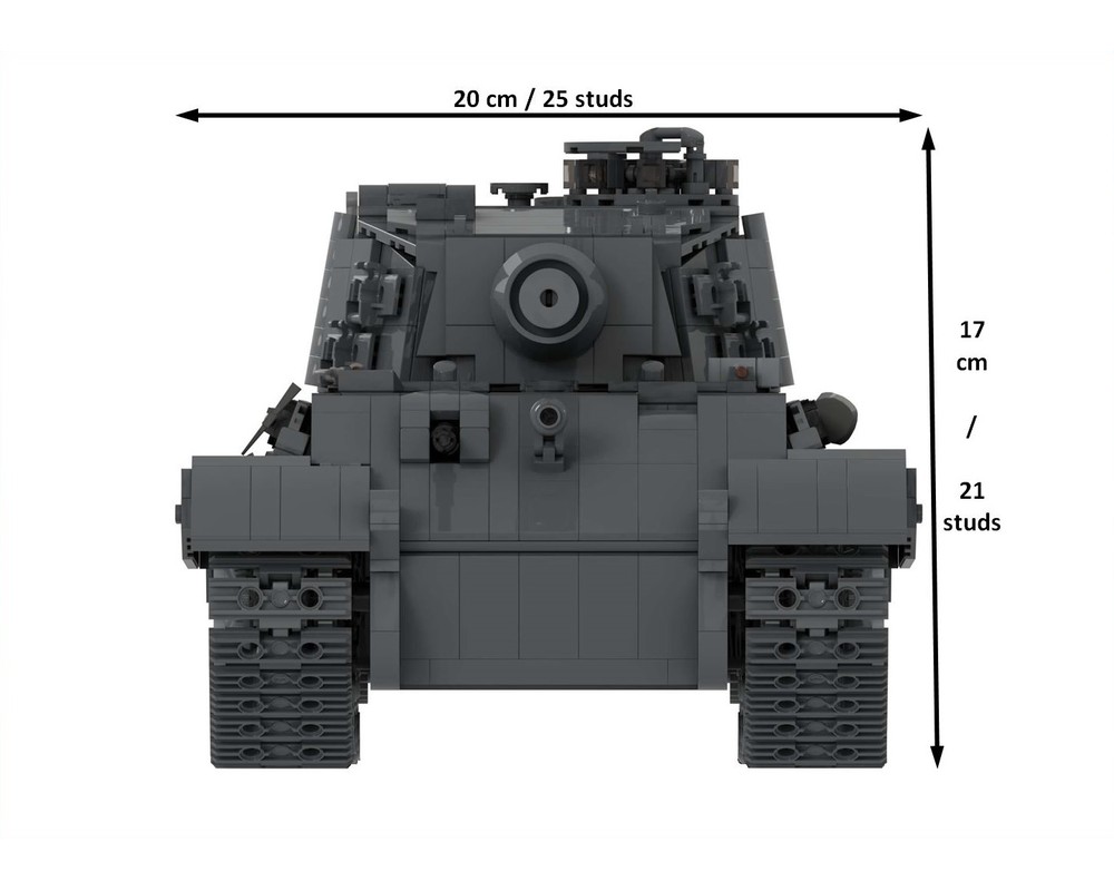LEGO MOC WW2 Tank - Tiger II - "Kingtiger" (Sd.Kfz. 182) by Gautsch ...