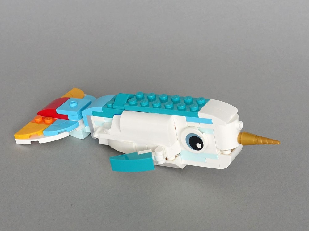 LEGO MOC 31140: Narwhal by Tomik | Rebrickable - Build with LEGO