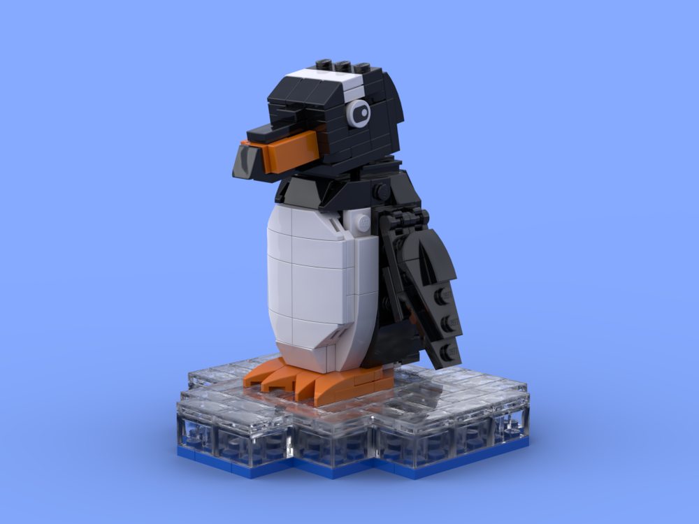 LEGO MOC Gentoo Penguin by Penguins and plastic | Rebrickable - Build ...