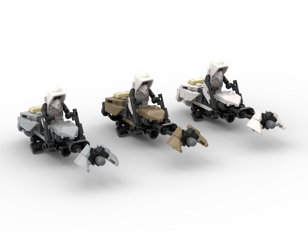 LEGO MOC 74-Z Speeder (Endor / Snow / Urban) by productionsdiratia ...