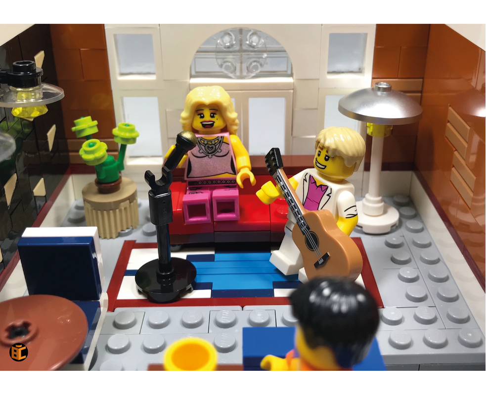 LEGO MOC Grand Union Bar & Lounge by BRICKCORNER | Rebrickable - Build ...