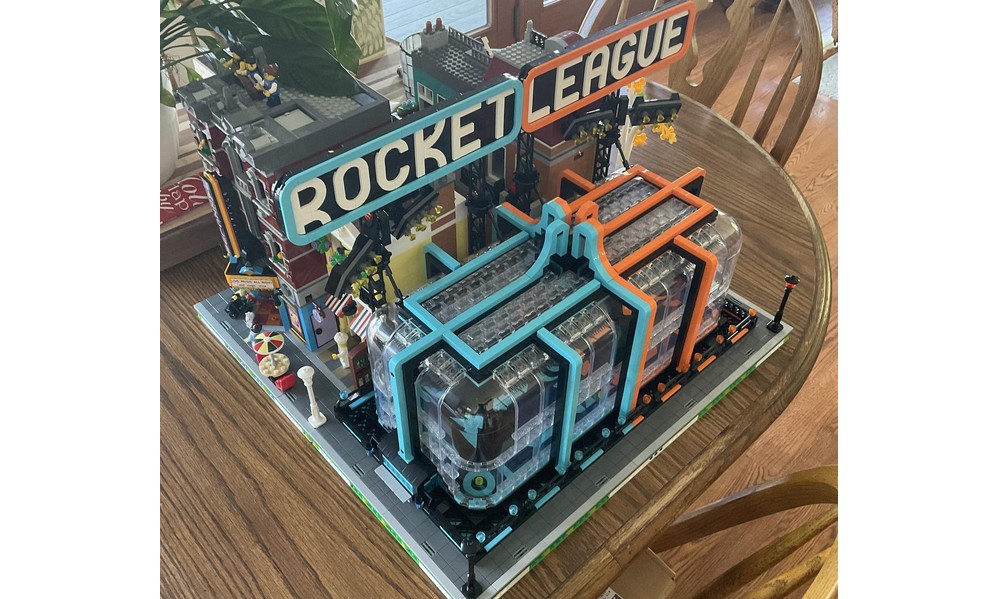 LEGO MOC Modular Rocket League Arena by aaronaar | Rebrickable - Build ...