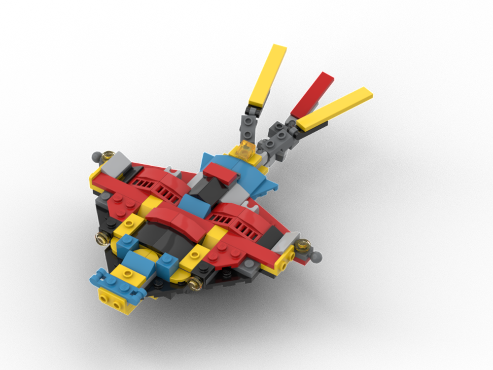LEGO MOC Gungan Submarine by snakehelios | Rebrickable - Build with LEGO
