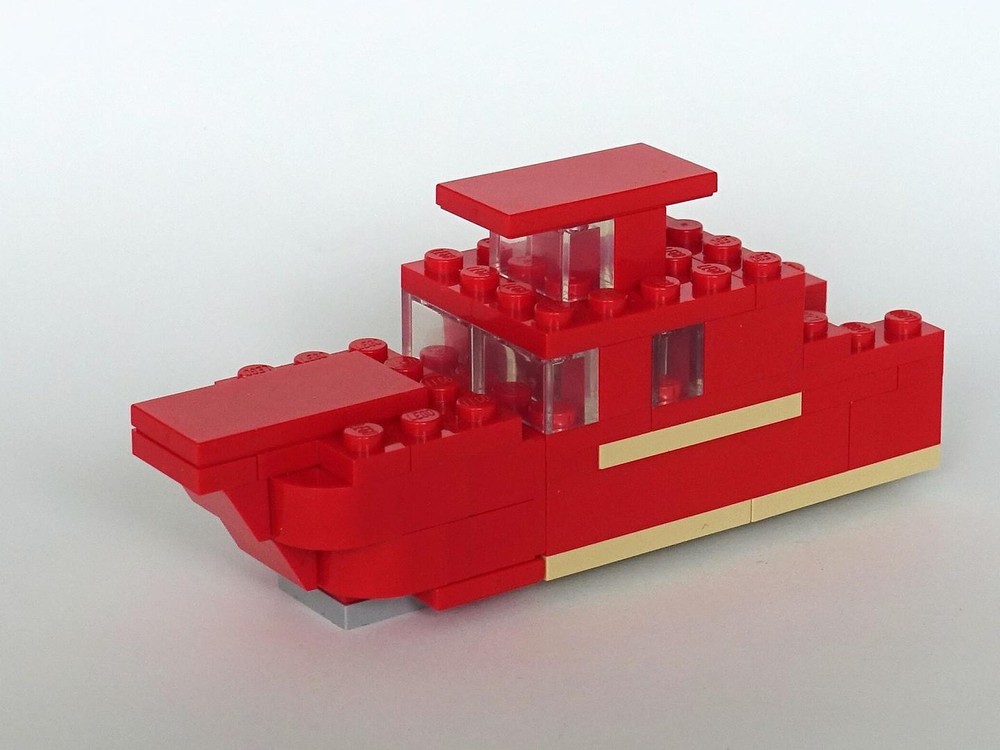 LEGO MOC 40220: Yacht by Tomik | Rebrickable - Build with LEGO