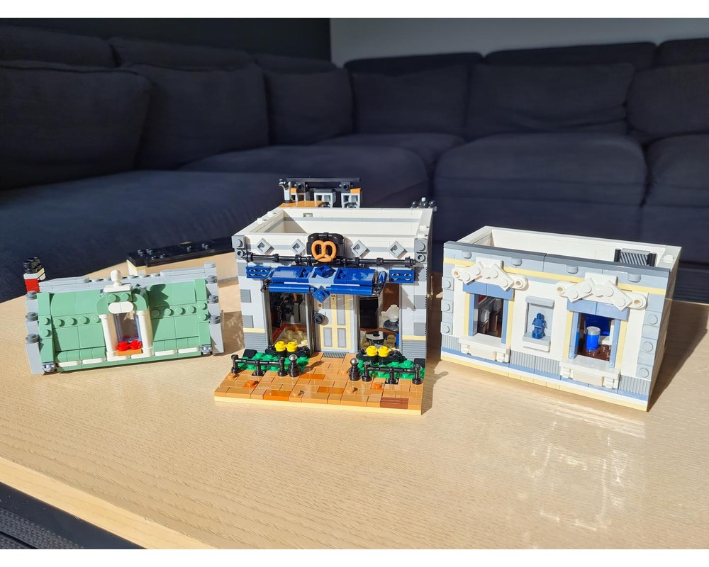 LEGO MOC Parisian Bakery - modular Seinfeld 21328 alternative by Mictur ...