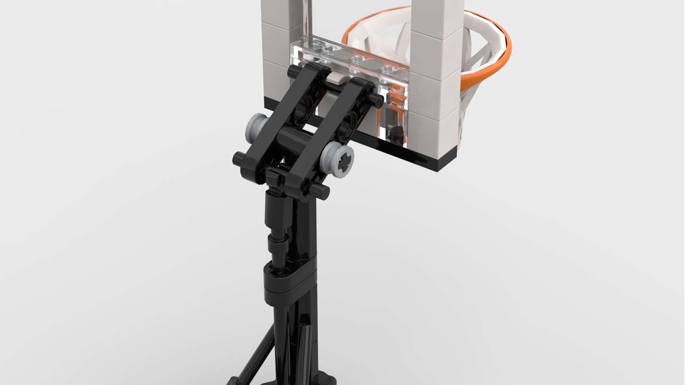 LEGO MOC Height Adjustable Basketball Hoop by 603bricks | Rebrickable ...