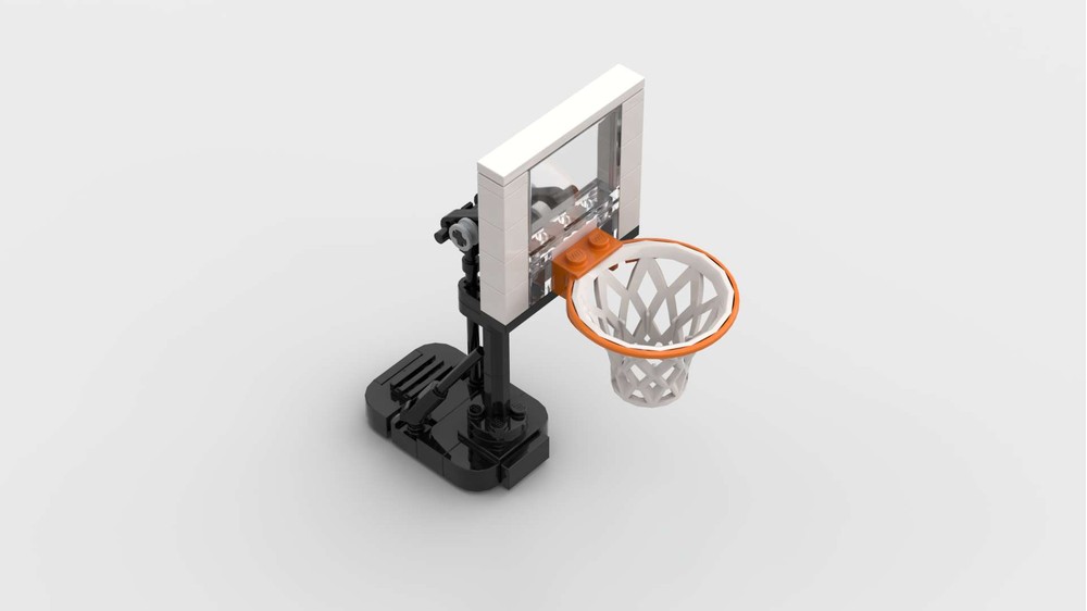 LEGO MOC Height Adjustable Basketball Hoop by 603bricks | Rebrickable ...
