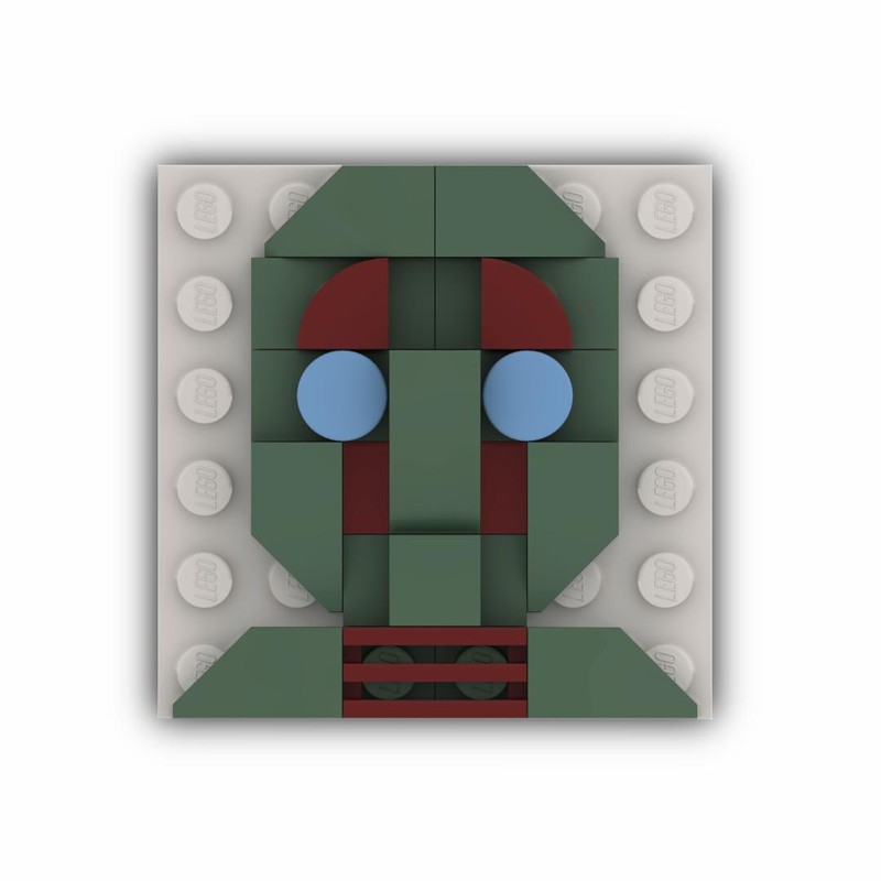 LEGO MOC Drax Mini Mosaic (Designed for LEGO X Levi's) by DrizzleLEGO ...