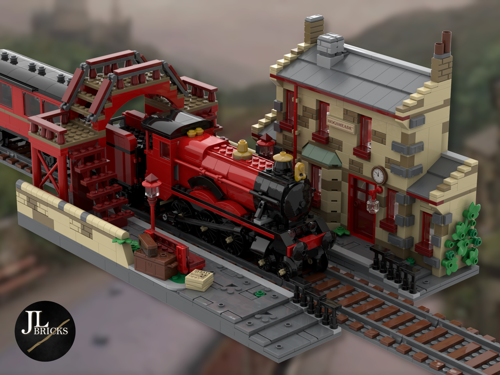 LEGO MOC Hogsmeade Station (Philosopher's Stone) by JL.Bricks | Rebrickable - Build with LEGO