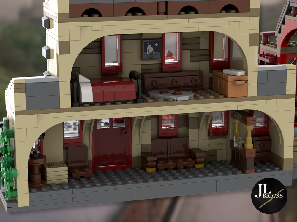 LEGO MOC Hogsmeade Station (Philosopher's Stone) by JL.Bricks | Rebrickable - Build with LEGO