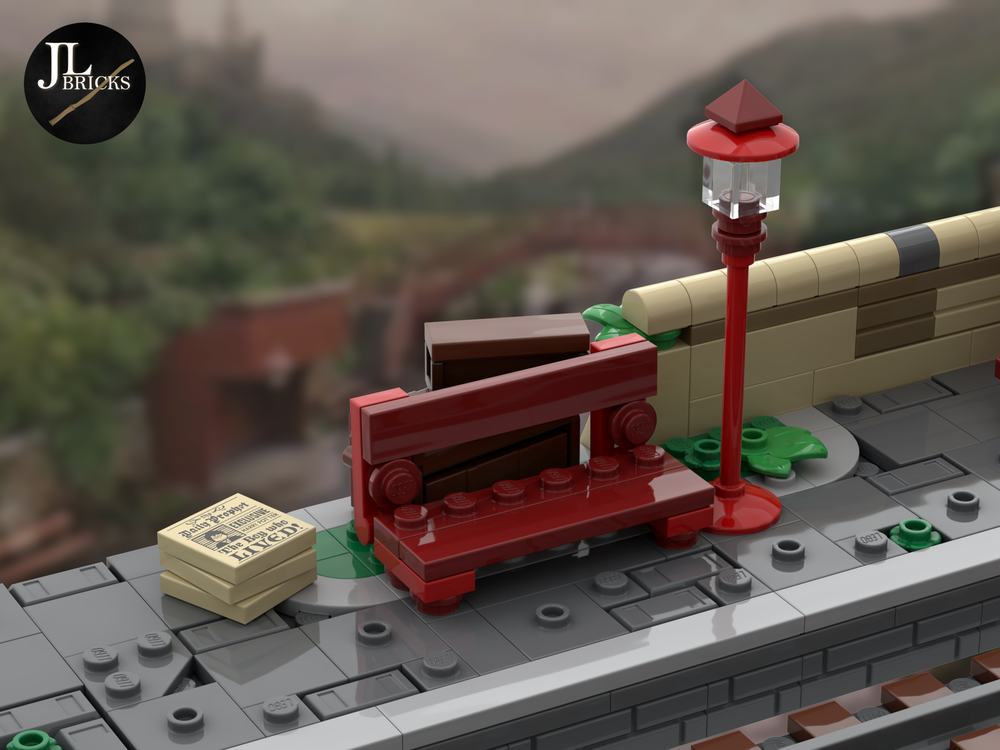 LEGO MOC Hogsmeade Station (Philosopher's Stone) by JL.Bricks | Rebrickable - Build with LEGO