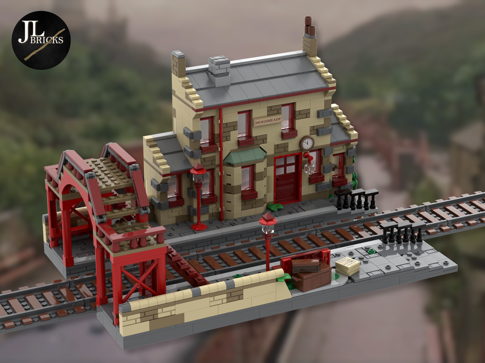 LEGO MOC Hogsmeade Station (Philosopher's Stone) by JL.Bricks | Rebrickable - Build with LEGO