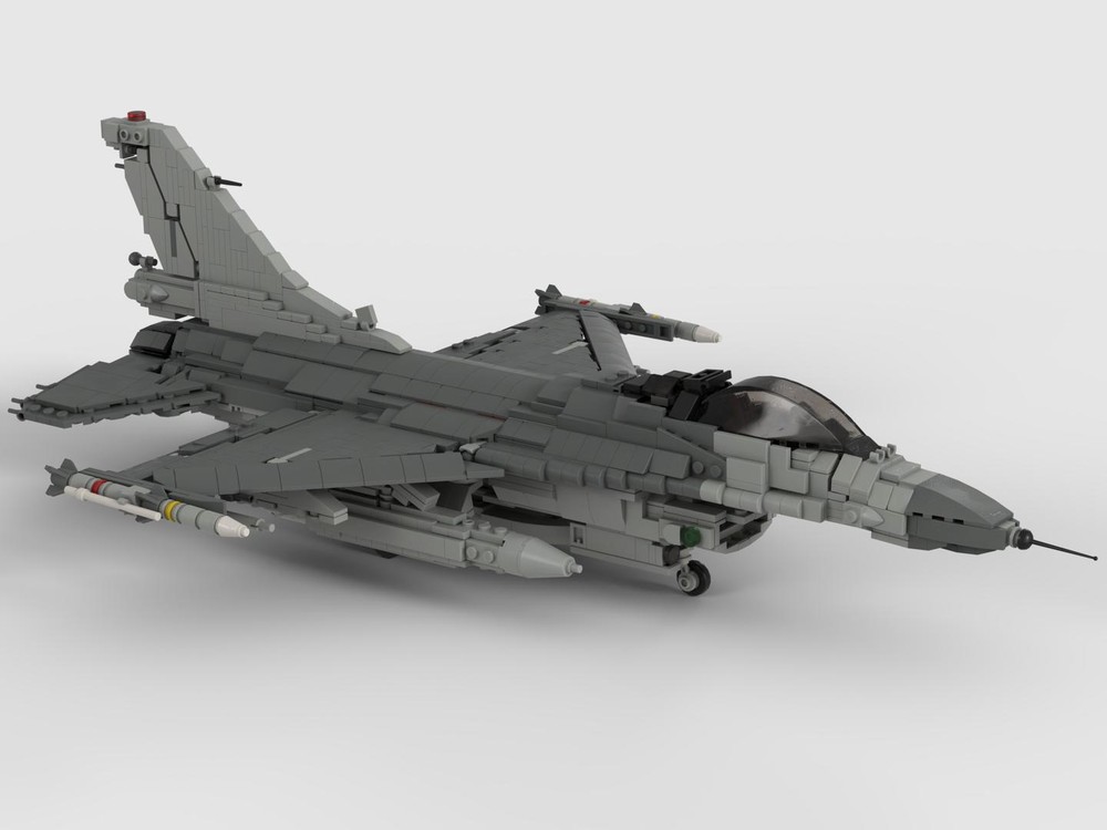 LEGO MOC F-16C Block 50 Fighting Falcon by pieces_of.akom | Rebrickable ...