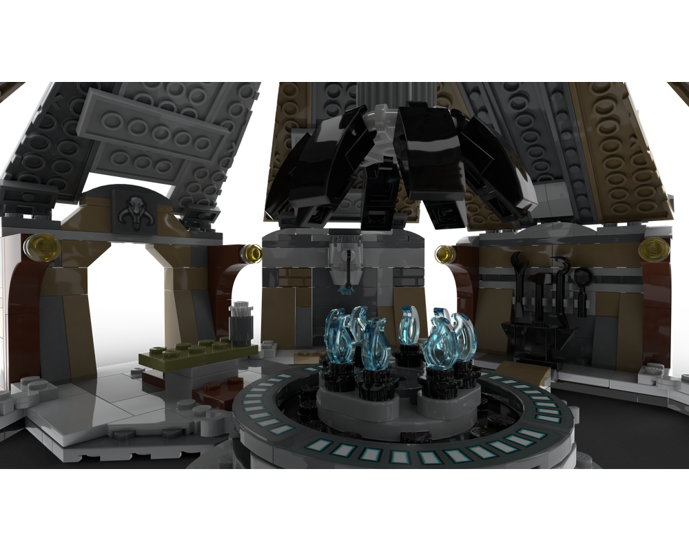 LEGO MOC The Mandalorian Armorer's Forge MOC - Modification of Set ...