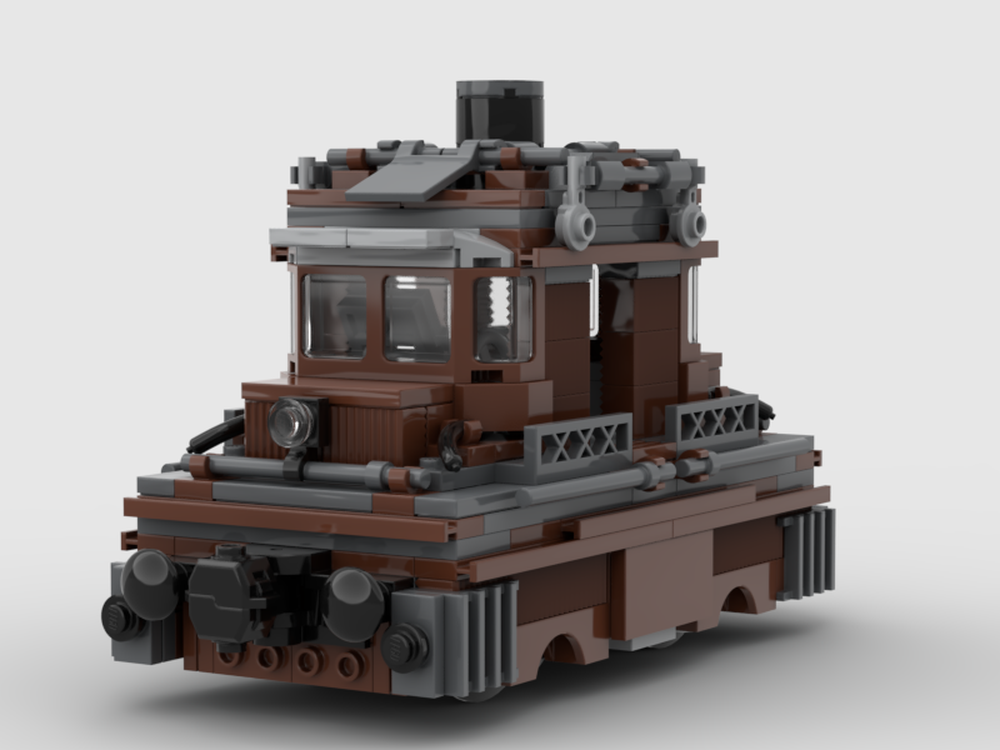 LEGO MOC old-fashioned lego steam train by lok111 | Rebrickable - Build ...