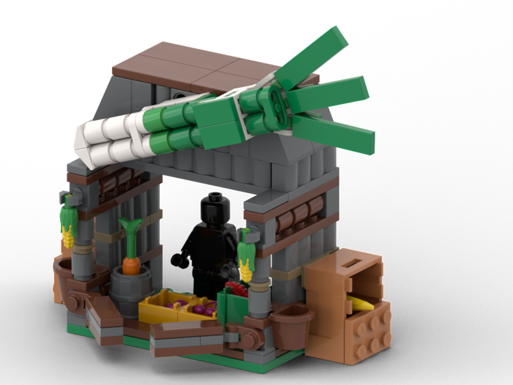 LEGO MOC Farm stand / Vegetable and fruits stand / Food display by ...