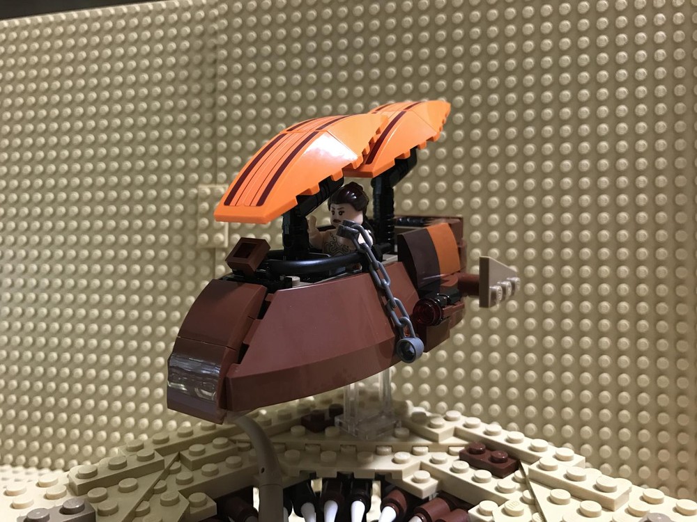 LEGO MOC Jabba's Sail Barge Microfighter by rykfield | Rebrickable ...