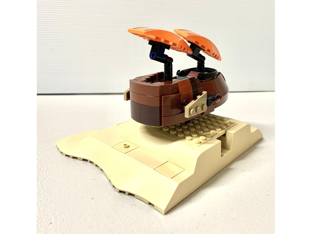 LEGO MOC Jabba's Sail Barge Microfighter by rykfield | Rebrickable ...