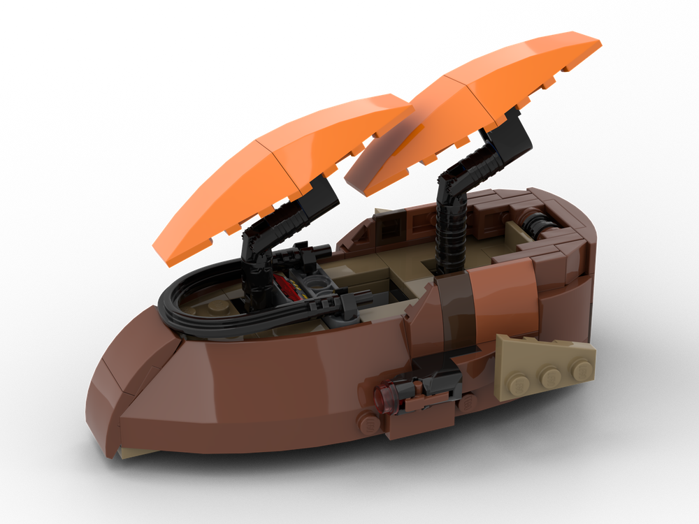 LEGO MOC Jabba's Sail Barge Microfighter by rykfield | Rebrickable ...
