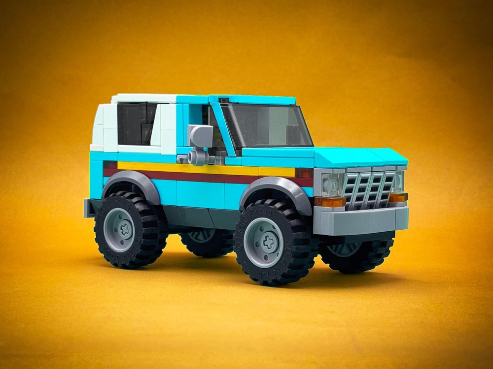 LEGO MOC Second Gen Built Tough Bronco by IBrickedItUp | Rebrickable ...