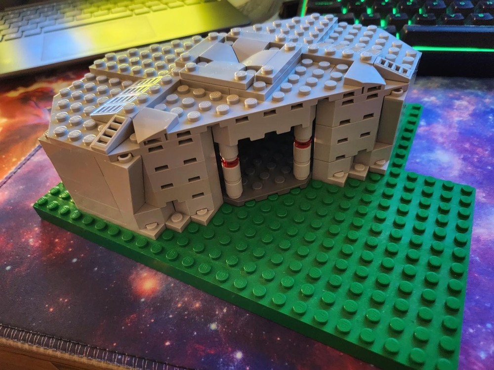 LEGO MOC Concrete Imperial Bunker by Jonny_Hairface | Rebrickable ...