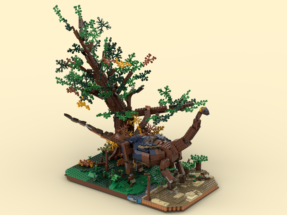 LEGO MOC 21318 Dinosaur diorama (Tree House alternative build) by ...