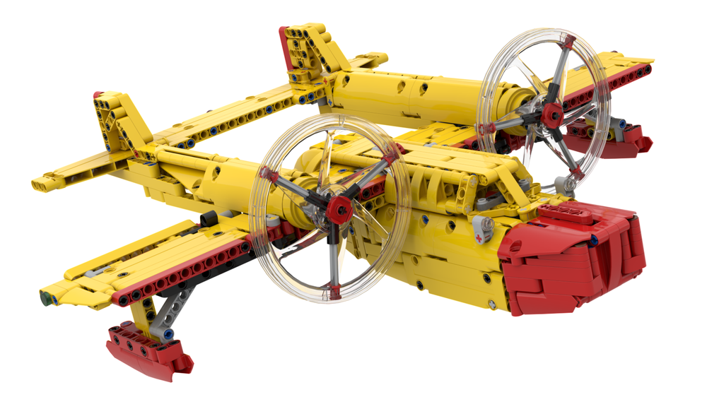Lego Moc 42152 Conwing L 16 Seaduck Alternate Build By Timtimgo