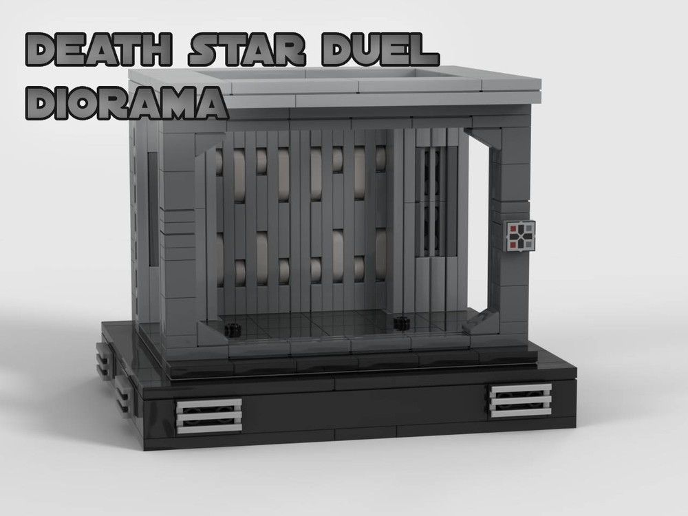 LEGO MOC Death Star Duel Diorama by obiblock | Rebrickable - Build with ...