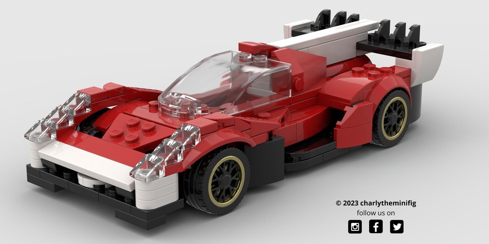 LEGO MOC Glickenhaus 007 Hypercar by maranellobrick | Rebrickable ...