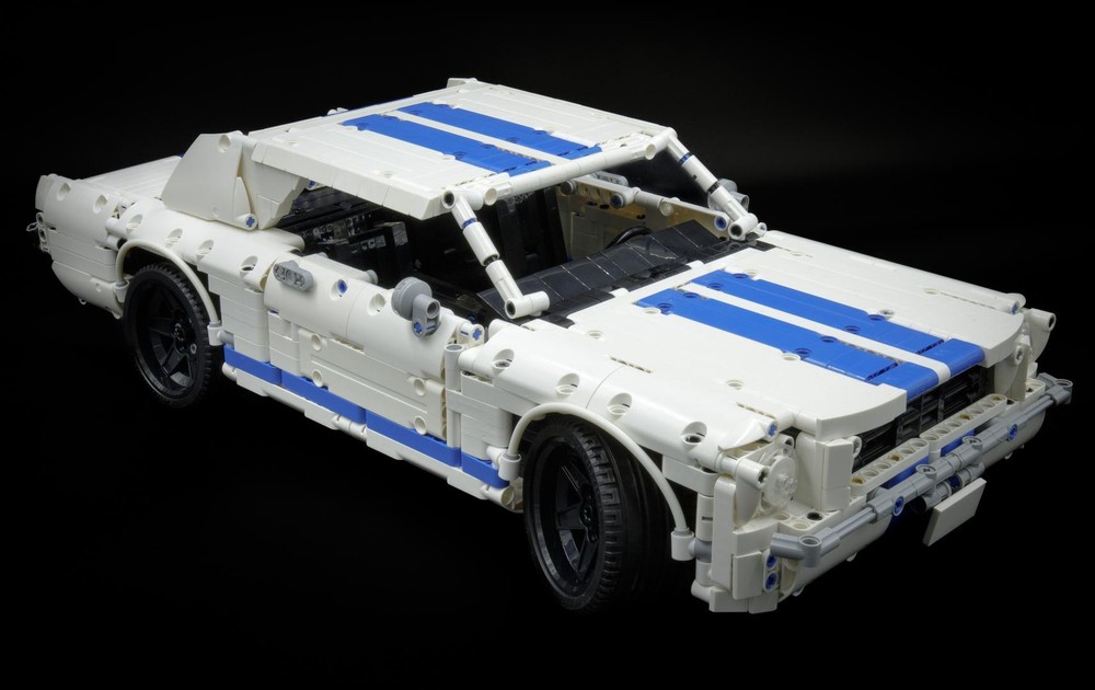 LEGO MOC Lego technic Ford mustang 1965(first generation) coupe by LegoMX5 | Rebrickable - Build ...