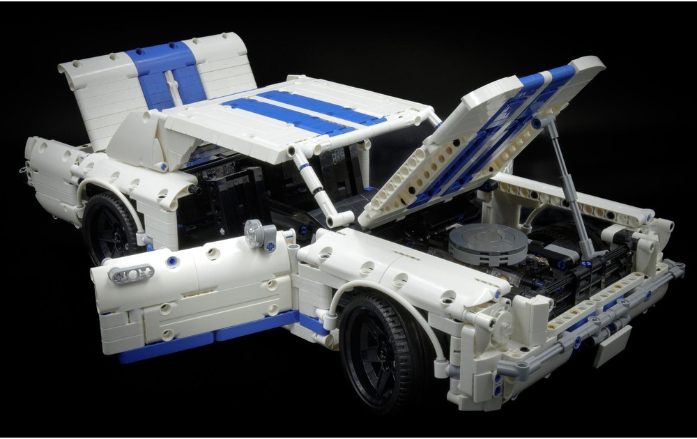 Lego Moc Lego Technic Ford Mustang 1965first Generation Coupe By