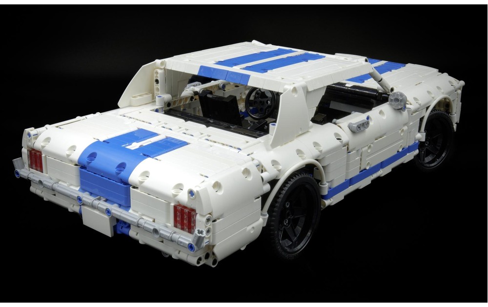 LEGO MOC Lego technic Ford mustang 1965(first generation) coupe by LegoMX5 | Rebrickable - Build ...