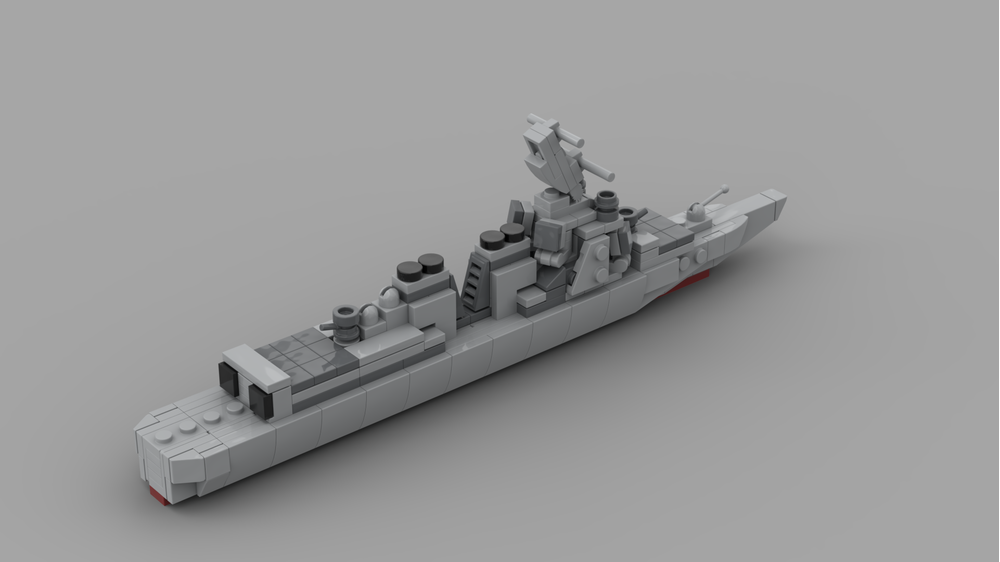LEGO MOC U.S. Navy FlightⅡA Arleigh Burke Destroyer by FlowerHUA ...