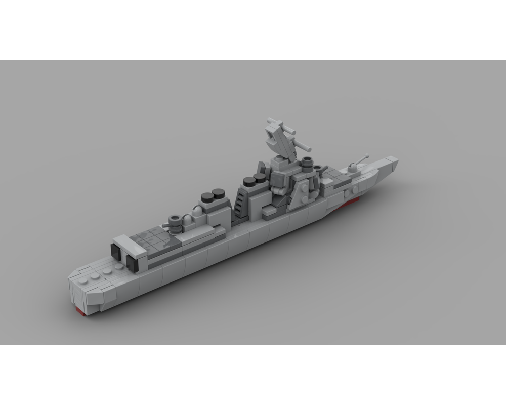 LEGO MOC U.S. Navy FlightⅡA Arleigh Burke Destroyer by FlowerHUA ...