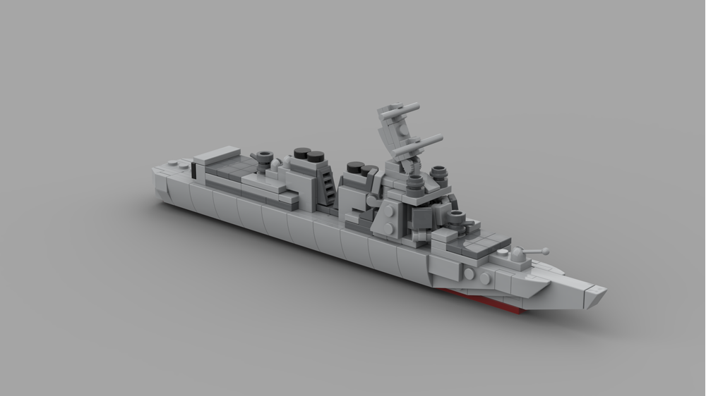 LEGO MOC U.S. Navy FlightⅡA Arleigh Burke Destroyer by FlowerHUA ...