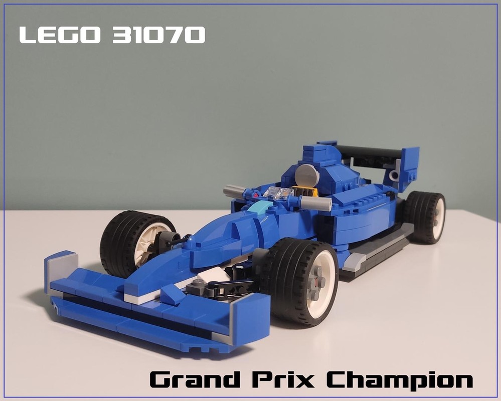LEGO MOC 31070 Grand Prix Champion by Kirvet | Rebrickable - Build with ...