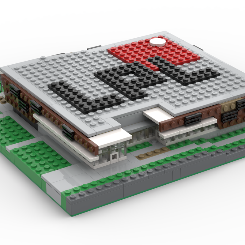 LEGO MOC Lawrence Public Library by Vanto | Rebrickable - Build with LEGO