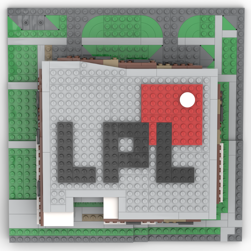 LEGO MOC Lawrence Public Library by Vanto | Rebrickable - Build with LEGO