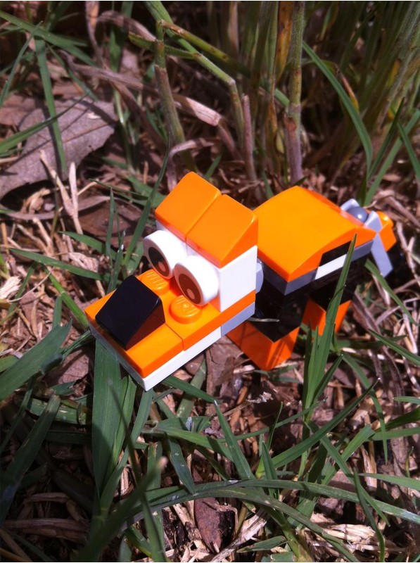 LEGO MOC 30285 Mom Fox and Baby Fox by Turbo8702 | Rebrickable - Build ...