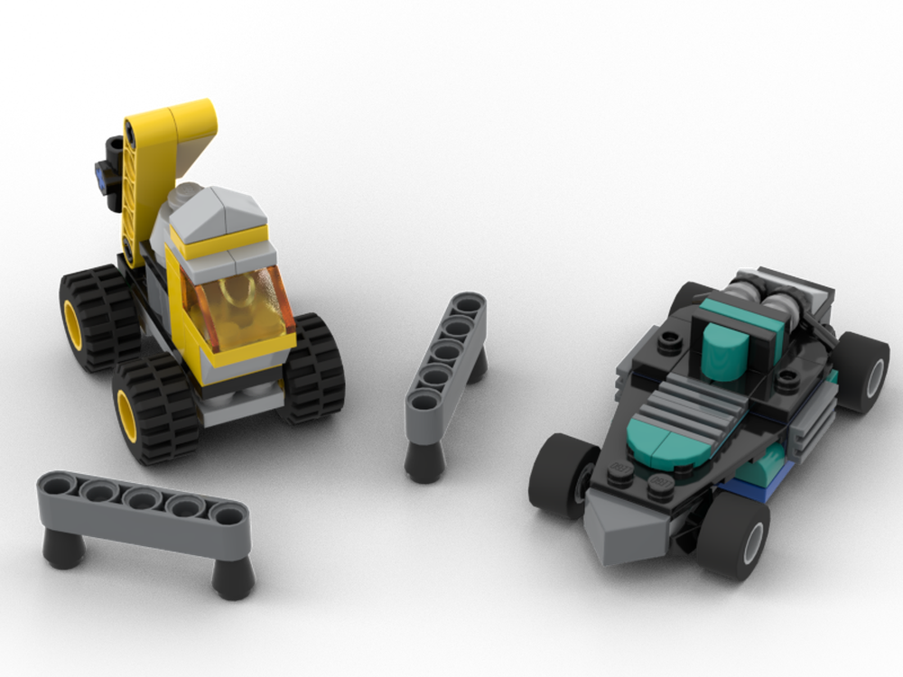 LEGO MOC 90 Years Tiny Turbos by snakehelios | Rebrickable - Build with ...