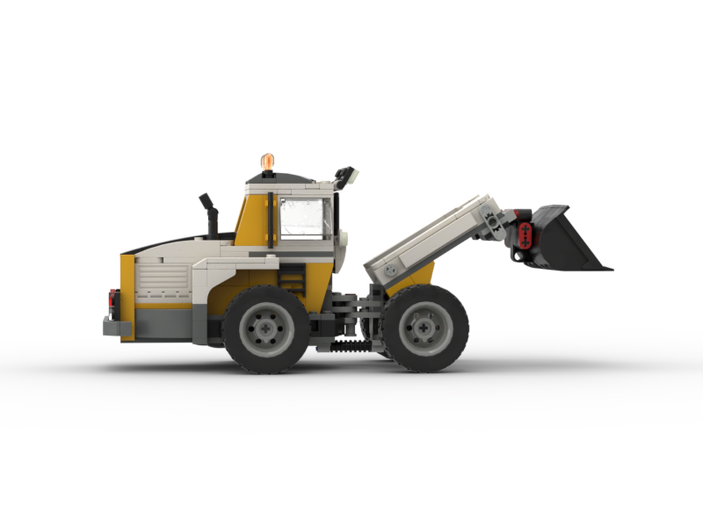 Lego Moc Front Loader By Owstin Rebrickable Build With Lego
