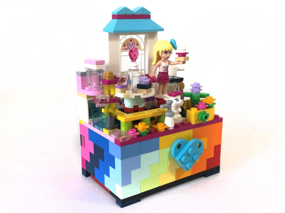 LEGO MOC Stephanie's Revolving Cake Garden by uchuujin | Rebrickable ...