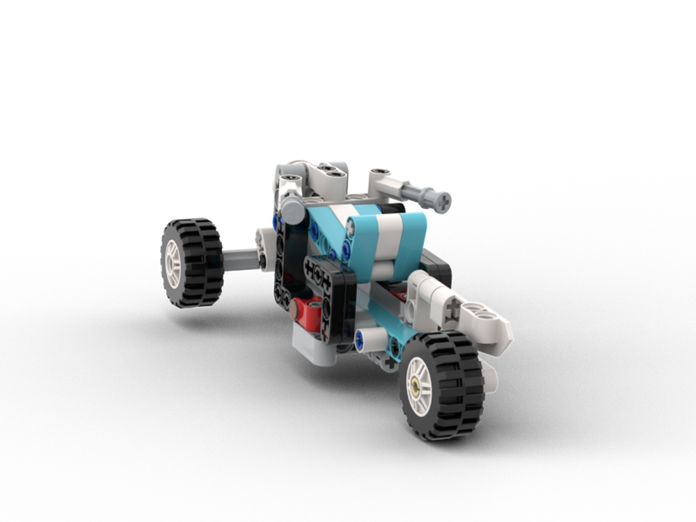 LEGO MOC-144194 Three-Wheeled Motorbike by BuildingByTheBrick ...